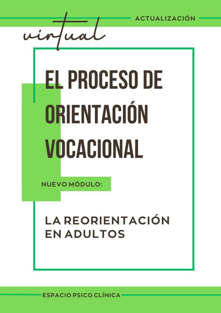 MÓDULO DE REORIENTACIÓN VOCACIONAL EN ADULTOS- ACTUALIZACIÓN — Espacio ...